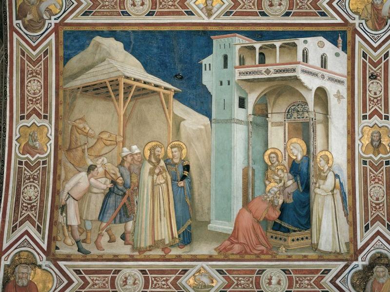 Visita dei Re Magi a Gesù, riconoscimento dellarrivo del Salvatore ...