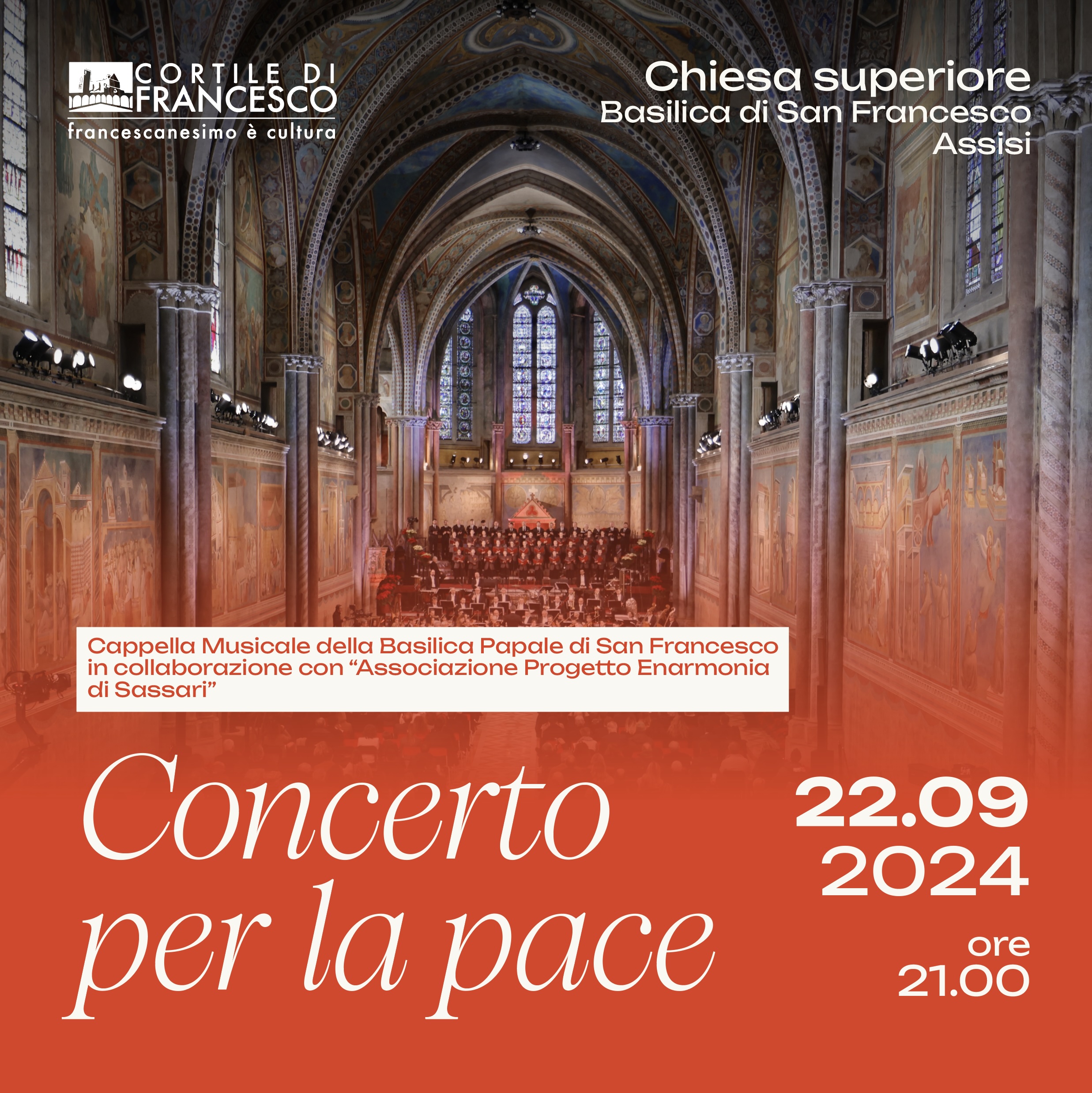 Cortile di Francesco: conclusione con il Concerto per la pace | San ...