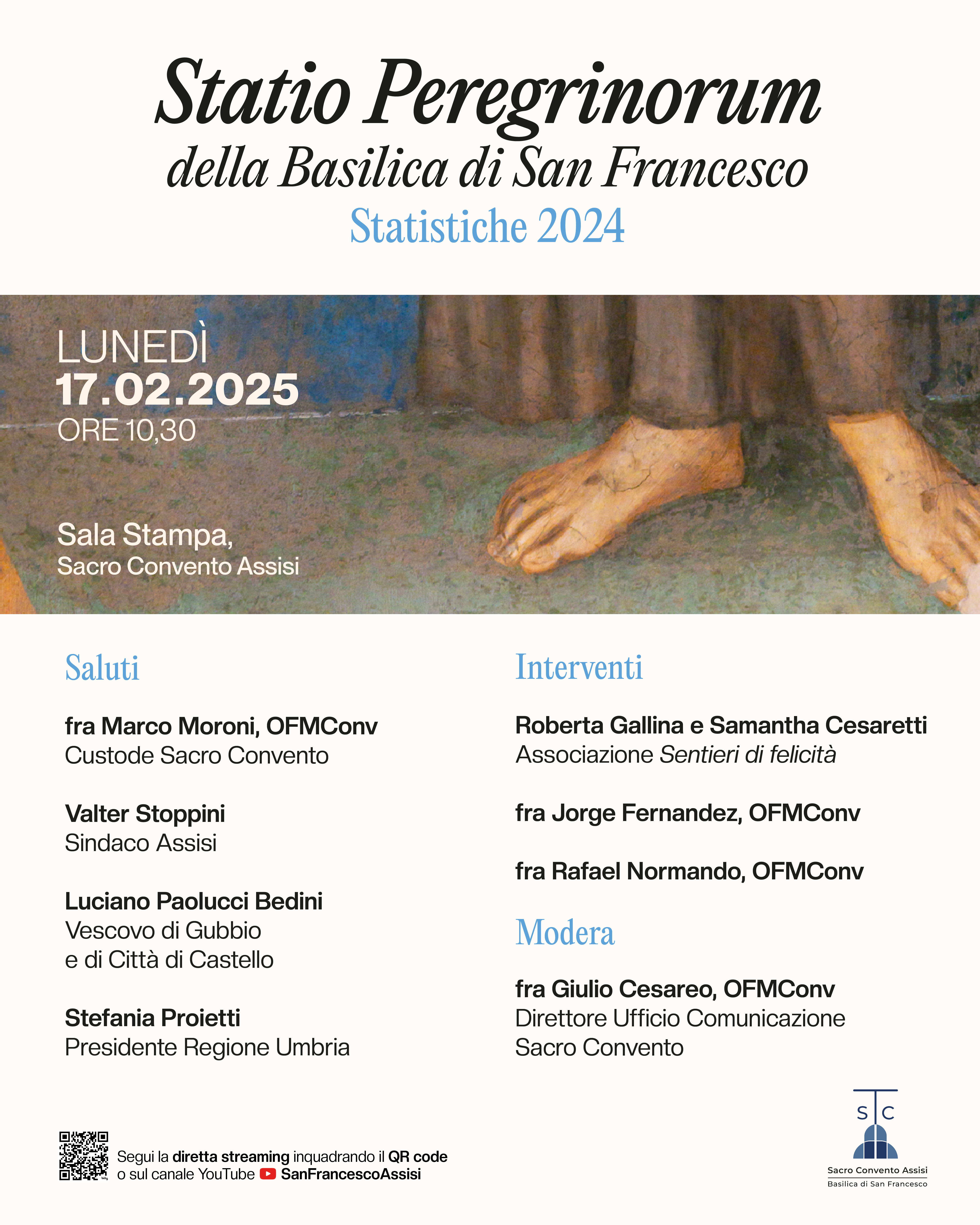 Statio Peregrinorum: le statistiche del turismo lento in Basilica nel ...